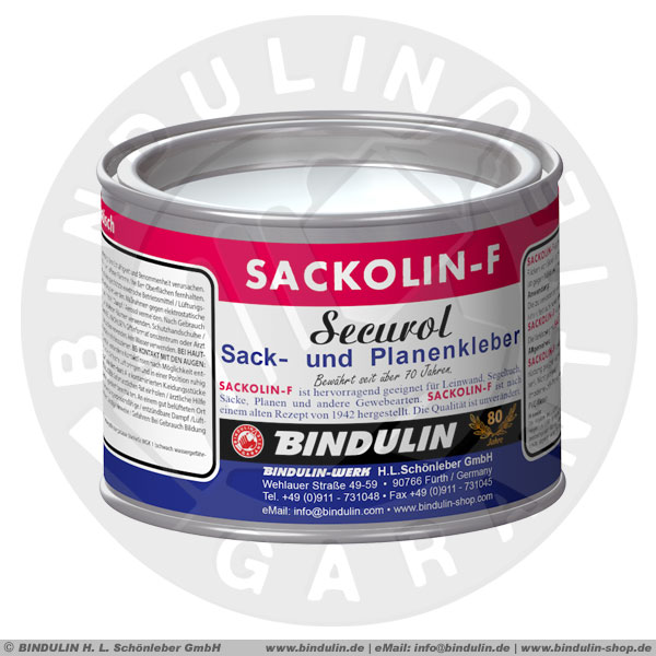 Produktbilder SACKOLIN-F Planenkleber | Bindulin Shop